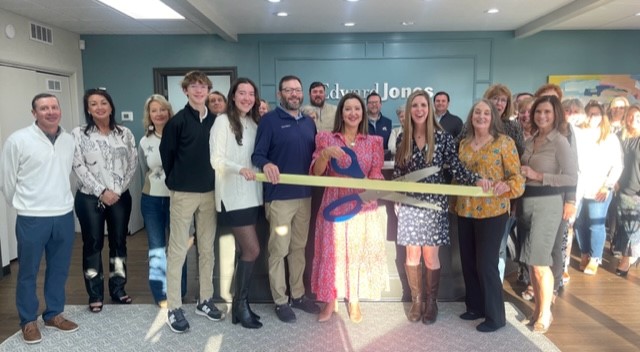 Ribbon Cutting for Mollye Raney with Edward Jones - Winchester Clark ...